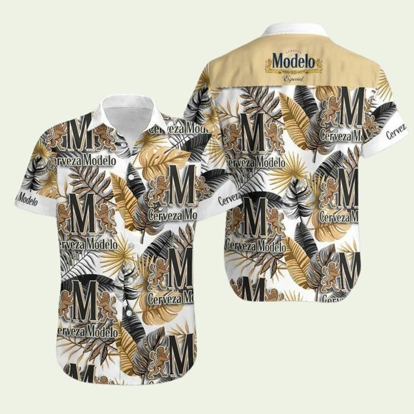 Gildan | Shirts | Cerveza Modelo Beer Yellow Black Tropical Vibe Style ...